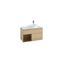 Villeroy & Boch V&B Waschtischunterschrank Finion 100, Abd.-Pl. wh. m, Reg wal ven, Oa ven ; Villeroy & Boch (F891GNPC)