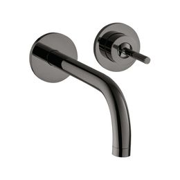 Hansgrohe Fertigmontageset Axor Uno UP-Waschtisch-Einhebelmischer, Pin-Griff, Ros, A 225mm, po b (38116330)
