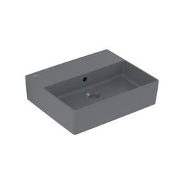 Villeroy & Boch V&B Waschtisch Memento 2.0 50x42cm, mit &Uuml;berlauf, graphite C-plus ; Villeroy & Boch (4A2252I4)