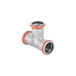 Geberit T-St&uuml;ck Mapress C-Stahl d= 15mm, egal, au&szlig;en verzinkt (21002)