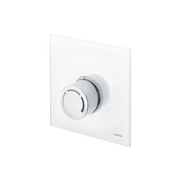 Oventrop Abdeckung Unibox RTL Echtglas wei&szlig;, mit Thermostat (1022787)