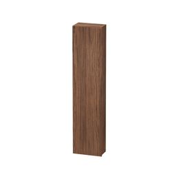 Duravit Hochschrank DuraStyle 40x24x180cm, T&uuml;r links, nussbaum dunkel (DS1228L2121)
