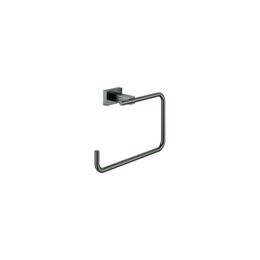 Grohe Handtuchring Essentials Cube verd. Befestig., hard graphite geb&uuml;rstet (40510AL1)