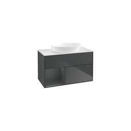 Villeroy & Boch V&B Waschtischunterschrank Wandbeleuchtung Finion 100, Pl w m, Reg md m Lac, md bl. m Lac ; Villeroy & Boch (GA11HGHG)