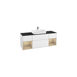 Villeroy & Boch V&B Waschtischunterschrank Finion 160x60, Pl b m, Reg Oa ven, glo wh. Lac ; Villeroy & Boch (F452PCGF)