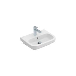 Villeroy & Boch V&B Handwaschbecken Architectura 50x38cm, m &Uuml;L, 1 Hahnl., m &Uuml;L, wei&szlig; ; Villeroy & Boch (43735001)