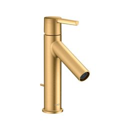 Hansgrohe Waschtisch-Einhebelmischer 100 CoolSt Axor Starck A 103mm, m HG, Zugst.Abl.Gar., brush. br (10007950)