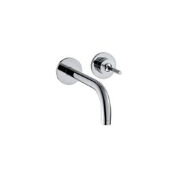 Hansgrohe Fertigmontageset Axor Uno UP-Waschtisch-Einhebelmischer, Pin-Griff, Ros, A 165mm, b ni (38113820)
