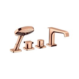 Hansgrohe Fertigset Axor Citterio E 4-L-BW-Rand-Arm., m Thermostat, pol. r gold (36411300)