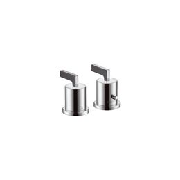 Hansgrohe Fertigmontageset Axor Citterio 2-L-W-Ran-Arm, m Thermostat, Hebelgr., chr (39482000)