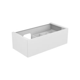 KEUCO Waschtischunterschrank Edition 11 105x35x53,5cm, m LED, Lac hgl we (31253210100)