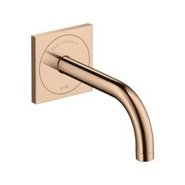 Hansgrohe Elektronischer Waschtischmischer Axor Uno UP, Ausladung 165mm, polished red gold (38119300)