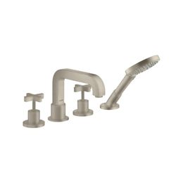 Hansgrohe Fertigmontageset Axor Citterio 4-L-Fliese-Ar, m KrG, Roset., brush. ni. (39453820)