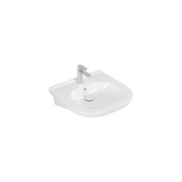 Villeroy & Boch V&B Waschtisch VICARE 56x55cm, m Hahnloch, mit &Uuml;berlauf, wei&szlig; ; Villeroy & Boch (41195501)