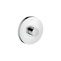 Hansgrohe Fertigset ShowerSelect HF UP-Thermostat, rund, brushed nickel (36721820)