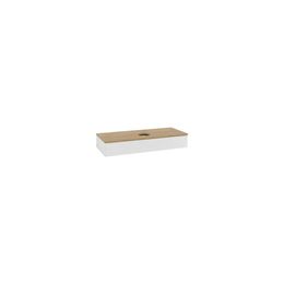 Villeroy & Boch V&B Waschtischunterschrank mit Frontstruktur Antao 120x19x50cm, HL, WBP hon. Oa, g wh. Lac ; Villeroy & Boch (K10151GF)