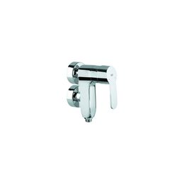 Grohe Brause-Einhebelmischer Vertica Eurostyle C chrom, Wandmontage (23300000)