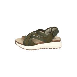 Josef Seibel Sandale 'Annie' Damen Gr&ouml;&szlig;e 36 khaki / oliv