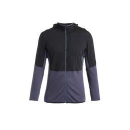 Icebreaker Funktionsfleecejacke 'Realfleece Descender' Herren Gr&ouml;&szlig;e M dunkelgrau / schwarz