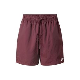 Nike Sportswear Shorts 'Club' Herren Gr&ouml;&szlig;e 29/30 bordeaux / wei&szlig;
