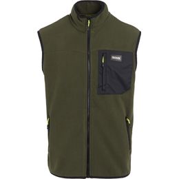 Regatta Frankie Fleece Herrenweste olive XL - Herrenjacken