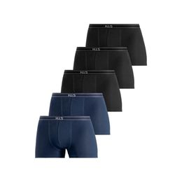 H.I.S. H.i.s Boxer shorts male Blue, Black size S