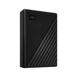 Western Digital My Passport 6TB, Externe Festplatte schwarz, Micro-USB-B 3.2 Gen 1