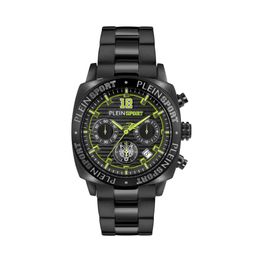 Plein Sport Uhr 'Wildcat' Herren Gr&ouml;&szlig;e One Size neongr&uuml;n / schwarz