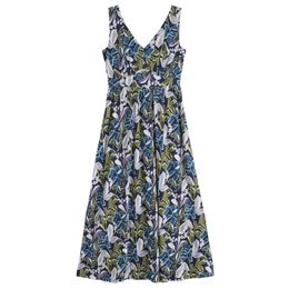 Seasalt Cornwall Kleid 'Polmanter' Damen Gr&ouml;&szlig;e 52 blau / marine / kiwi / lila / pastelllila Winterkleid