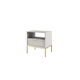 M&ouml;bel Kraft Nachtkommode grau Ma&szlig;e (cm): B: 54 H: 56 &raquo; M&ouml;bel Kraft