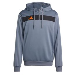 adidas Performance Sportsweatshirt 'Tiro 25 Essentials' Herren Größe L saphir / dunkelorange / schwarz