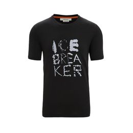 Icebreaker Performance Shirt male Black size L