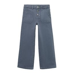Mango Kids Jeans 'UTILITY1' M&auml;dchen Gr&ouml;&szlig;e 158 blue denim