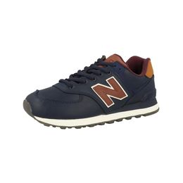 New Balance Sneaker '574' Herren Größe 36 dunkelblau / karamell / cognac