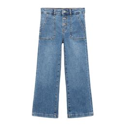 Mango Kids Jeans 'UTILITY1' M&auml;dchen Gr&ouml;&szlig;e 146 blue denim