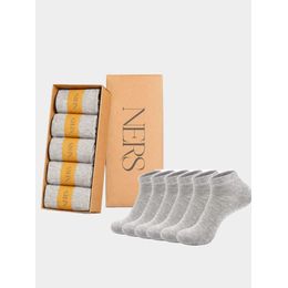 Ners Ankle Socks 'VELAN' female Grey size 35-38