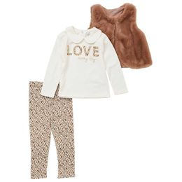 Jack & Lily Lily & Jack Set ' Love ' girl White size 74