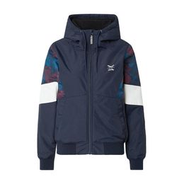 Iriedaily Jacke 'Blotchy' Damen Gr&ouml;&szlig;e XS marine / enzian / dunkelrot / wei&szlig;
