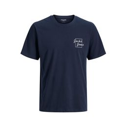 Jack & Jones Jack & Jones T-Shirt Herren Gr&ouml;&szlig;e M navy / wei&szlig;