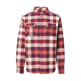 Iriedaily Hemd 'Lumber Fella' Herren Gr&ouml;&szlig;e S rot / bordeaux / wei&szlig;