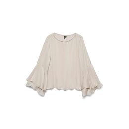 V&eacute;ro Moda Vero Moda Bluse 'VMLiva' Damen Gr&ouml;&szlig;e L taupe