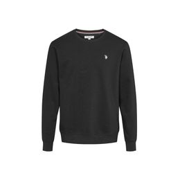 U.S. Polo Assn. Pullover 'UMTais' Herren Gr&ouml;&szlig;e M schwarz / wei&szlig;