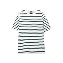 Pull&Bear Pull&bear T-Shirt Herren Gr&ouml;&szlig;e M gr&uuml;n / wei&szlig;