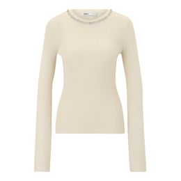 Only Tall Pullover 'ONLNATASCHA' Damen Gr&ouml;&szlig;e XS creme / silber