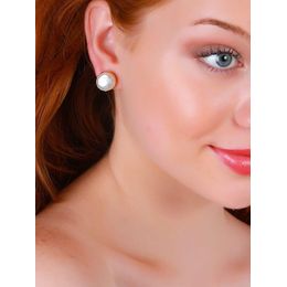 L'Atelier de Gaia Vergold. Ohrstecker mit Perlen - 59% | Schmuck