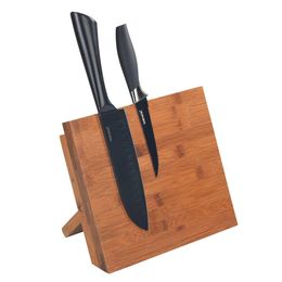 Wenko Magnet-Messerblock in Hellbraun - (L)21 x (B)23,5 cm - 15% | Kuechenhelfer