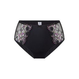 Lingadore Slip 'Daily' Damen Gr&ouml;&szlig;e 5XL pastellgr&uuml;n / orchidee / schwarz