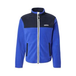 Napapijri Fleecejacke 'Dergana' Herren Gr&ouml;&szlig;e XXL navy / royalblau