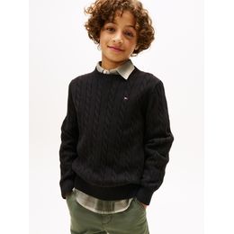 Tommy Hilfiger Pullover Jungen Gr&ouml;&szlig;e 164 schwarz