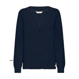 oxmo Knit Cardigan 'Fiana' female Blue size XXL